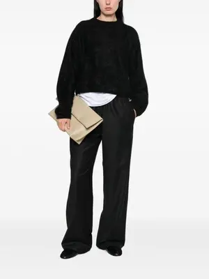Soft Goat Wool Crewneck Jumper