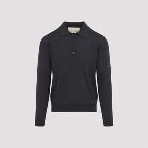 Valentino Garavani S Virgin Wool Knit Polo Sweater