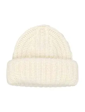 LISA YANG Lisa Yang Chunky Knit Cashmere Beanie Bianco