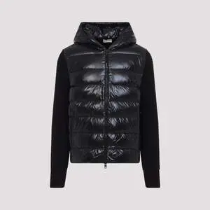 Moncler Jacket Cardigan With Down-filled Warmth