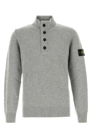 Stone Island Wool-blend Sweater - Grey