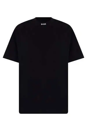 BOSS Short-sleeve Cotton T-shirt - Black