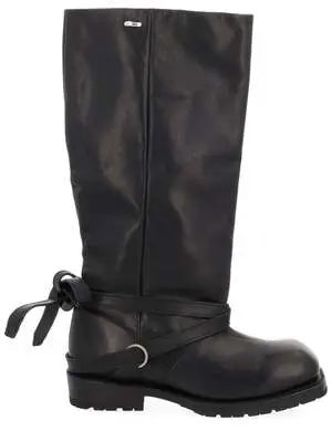 Our Legacy High Engine Cattlehide Leather Boot