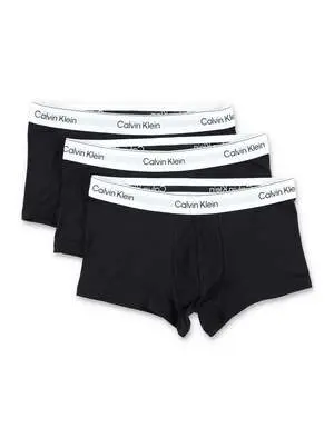 Calvin Klein Cotton Stretch Boxer Briefs 3-pack - Nero