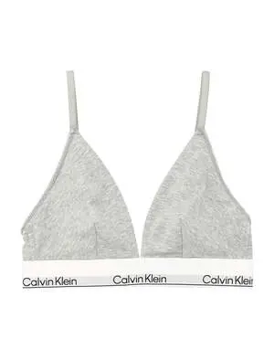 Calvin Klein Triangle Bralette - Grigio