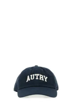 AUTRY 100% Cotton Baseball Cap - Blue