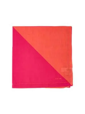 Paul Smith 100% Cotton Scarf - Red