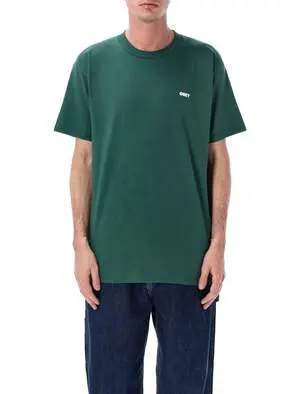 Obey In Bloom Cotton Tee - Rainforest