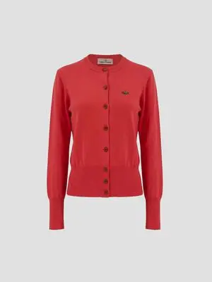 VIVIENNE WESTWOOD Bea Cardigan - Raspberry