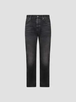 HAIKURE Italian-made 100% Cotton Jeans - Black