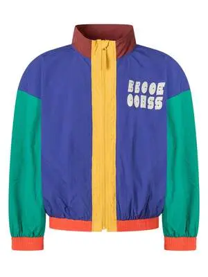 BOBO CHOSES Mini Zip-up Jacket With Logo