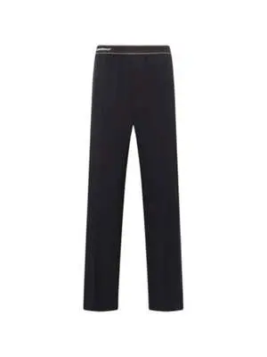 Casablanca Virgin Wool Trousers - Black