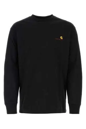 Carhartt Work In Progress American Script Long-sleeve T-shirt - Black