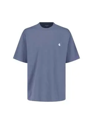 Carhartt Work In Progress Organic Cotton Logo T-shirt - Blue