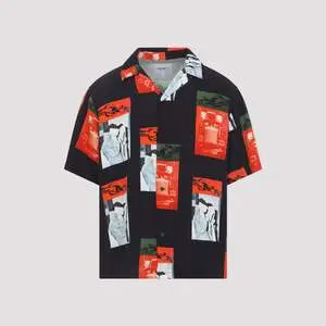 Carhartt Work In Progress Short Sleeve Sean Hamilton Shirt For - Multicolour