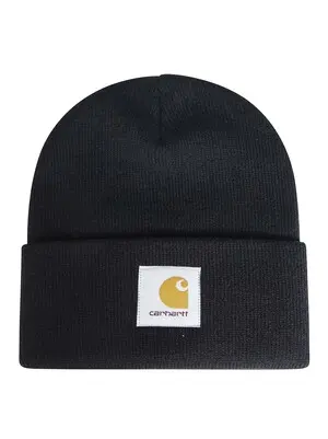 Carhartt Short Watch Hat - Nero