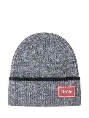 Drole De Monsieur Stylish Wool Hat - Heather Grey