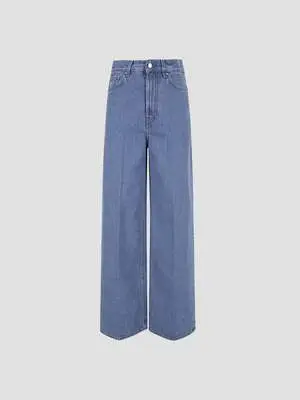 TOTEME Mini Relaxed Fit Wide-leg Trousers - 167