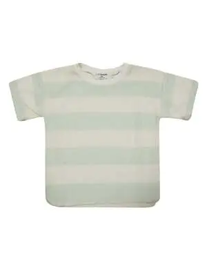 1+IN THE FAMILY Striped Mini T-shirt - Verde
