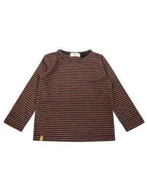 1+IN THE FAMILY Mini Striped Long Sleeve T-shirt