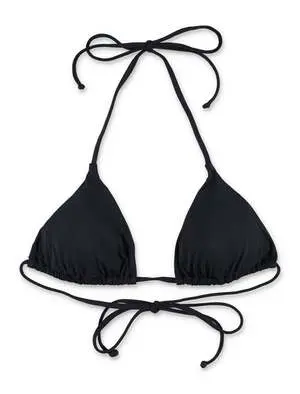 MATINEE Triangle Bikini Top - Black
