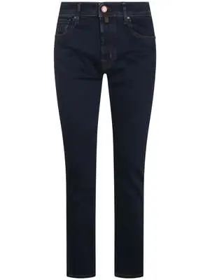 Jacob Cohen Stretch Cotton Denim Jeans - Navy