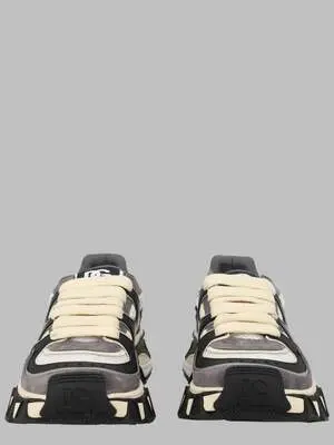 Dolce & Gabbana Statement Sneakers With Textured Upper - Multicolour