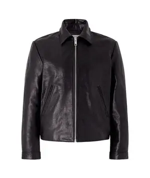 TOTEME Distressed Leather Jacket