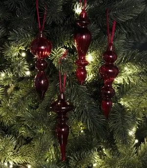 SHISHI Glass Orb Tree Decorations