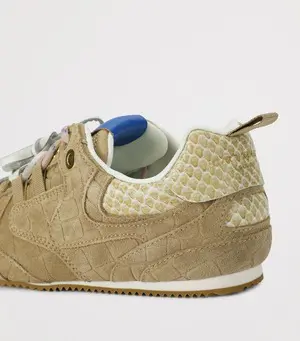 Kurt Geiger Suede Slim Runner Sneakers