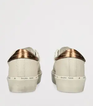 GOLDEN GOOSE Leather Hi Star Sneakers