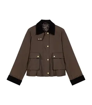 Maje Detachable-gilet Utility Jacket