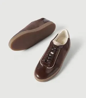 Brunello Cucinelli Suede-leather Sneakers
