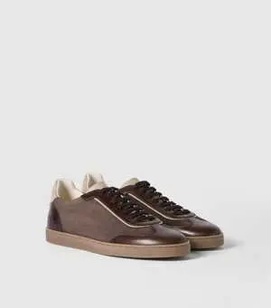 Brunello Cucinelli Suede-leather Sneakers