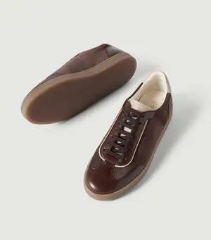Brunello Cucinelli Suede-leather Sneakers