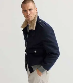Brunello Cucinelli Cashmere Bomber Jacket