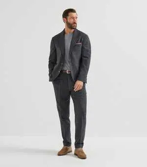 Brunello Cucinelli Suede Penny Loafers
