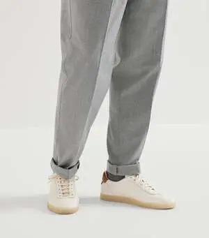 Brunello Cucinelli Leather Low-top Sneakers