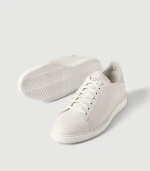 Brunello Cucinelli Leather Lace-up Sneakers