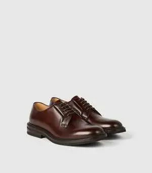 Brunello Cucinelli Leather Derby Shoes