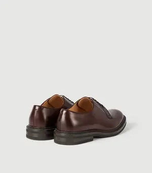 Brunello Cucinelli Leather Derby Shoes