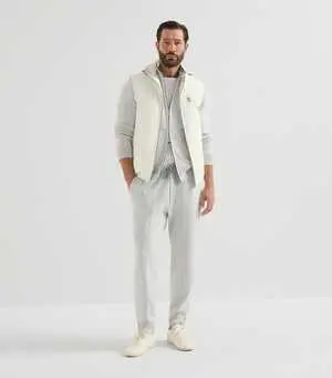 Brunello Cucinelli Cashmere-blend Zip-up Cardigan