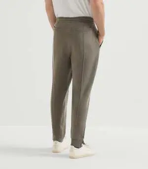 Brunello Cucinelli Cashmere-blend Double-knit Sweatpants