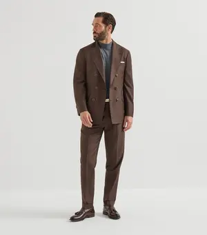 Brunello Cucinelli Silk-cotton High-neck T-shirt