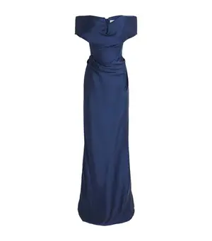VIVIENNE WESTWOOD Nova Cocotte Gown - Navy