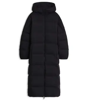 BOSS Water-repellent Puffer Jacket With Down Insulation - Light Blue