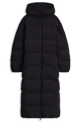 BOSS Water-repellent Puffer Jacket With Down Insulation