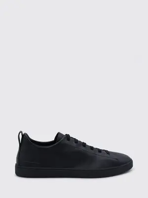 Church's Rochdale Smooth Calf Leather Sneakers With Rubber Sole - Black