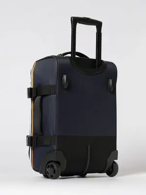 K-WAY Blossac S Recycled Ripstop Nylon Trolley Suitcase - Blue