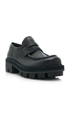 Prada Leather Loafers